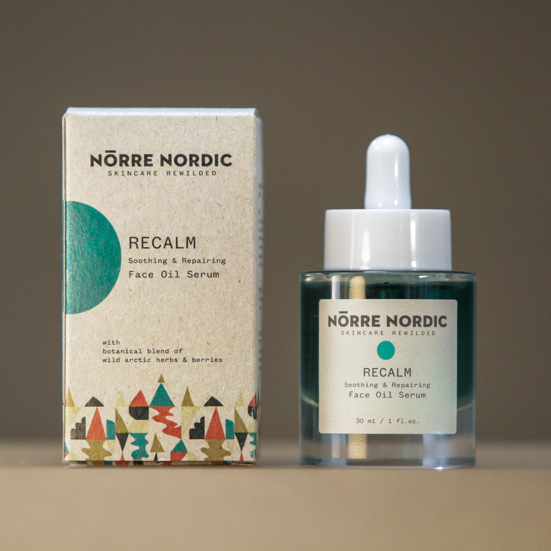 RECALM Soothing & Repairing Face Oil Serum – NÖRRE NORDIC